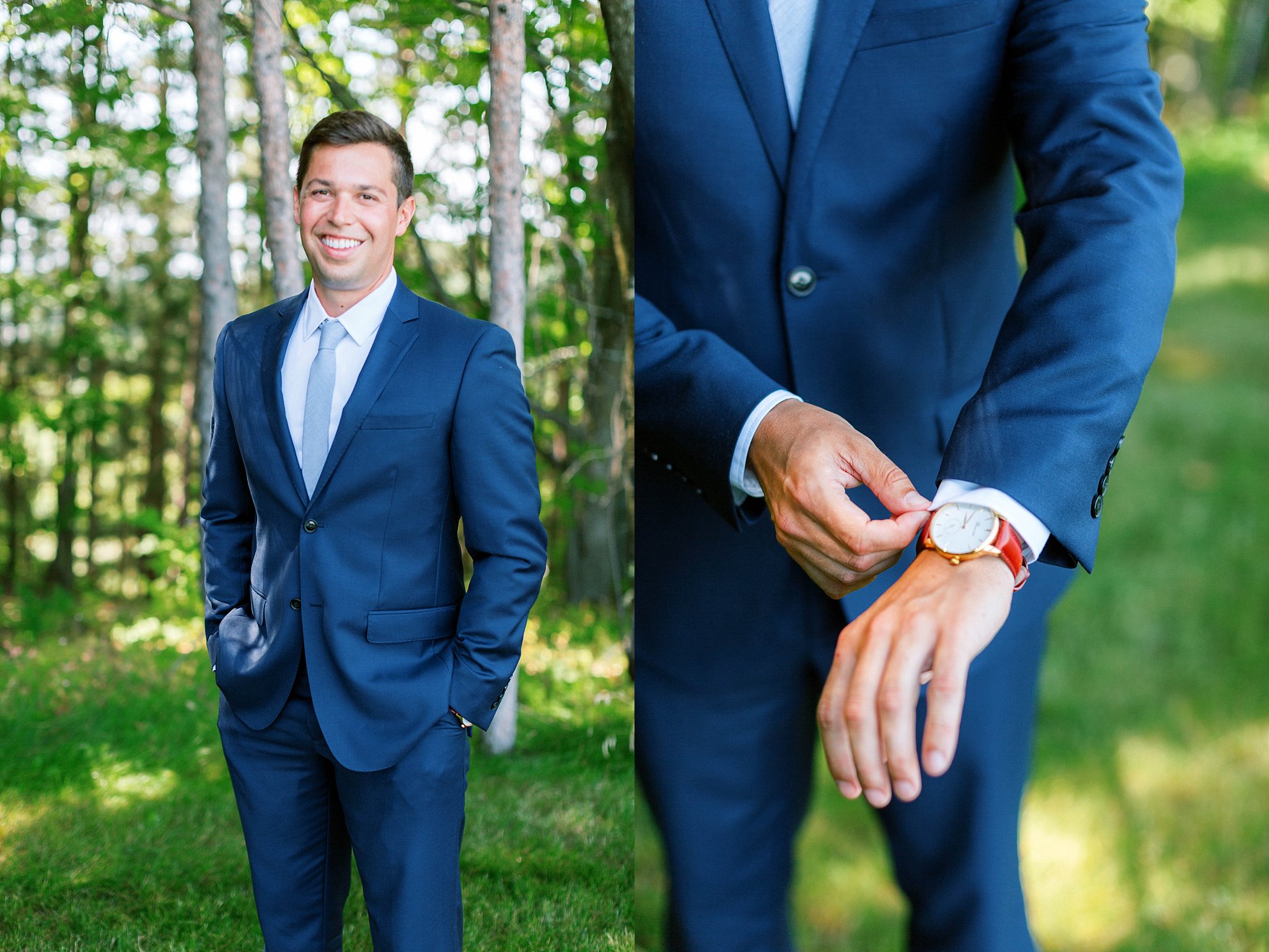 Organic, Preppy Northern Michigan Wedding | Carrie House Photography