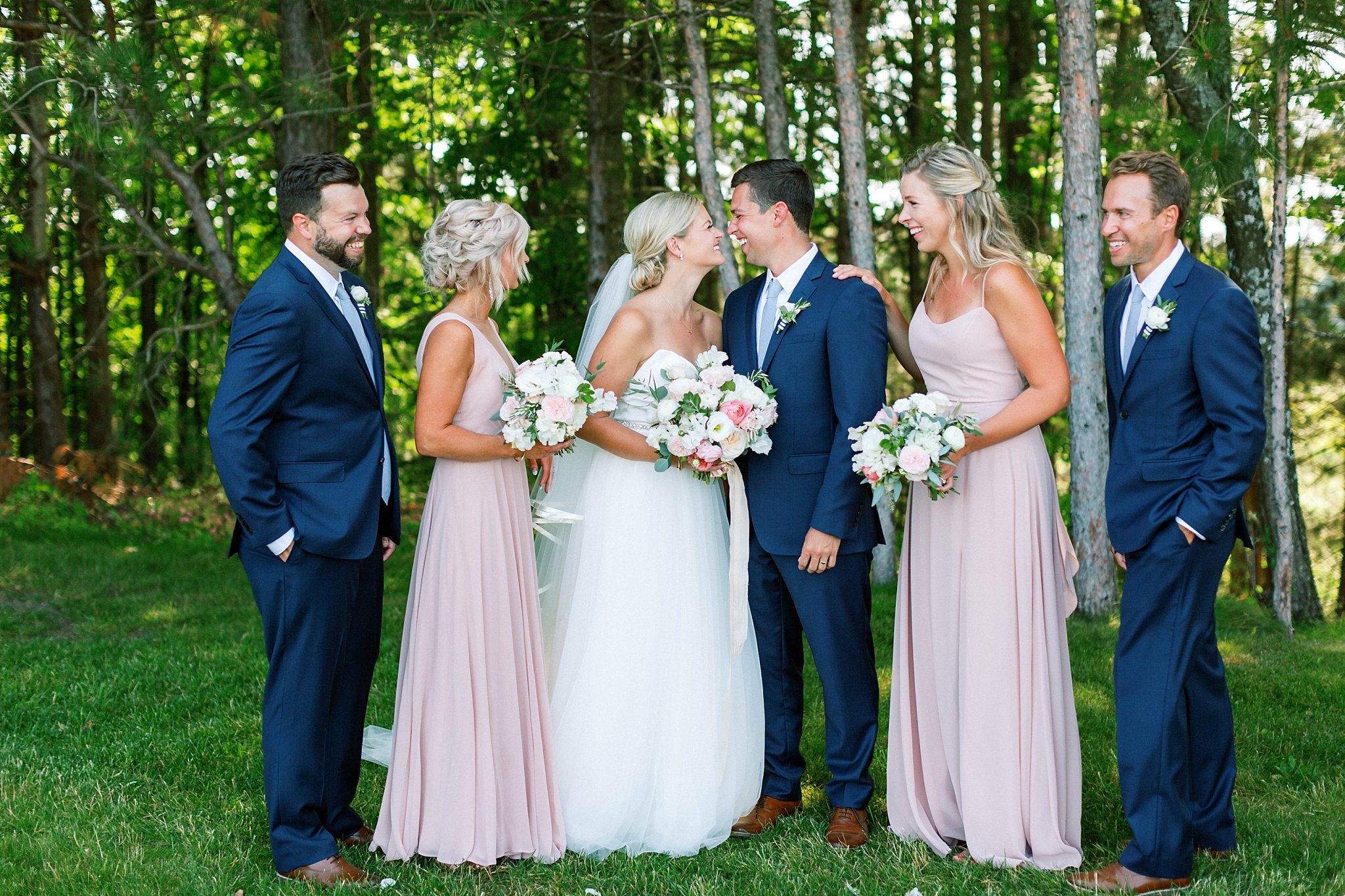 Organic, Preppy Northern Michigan Wedding | Carrie House Photography
