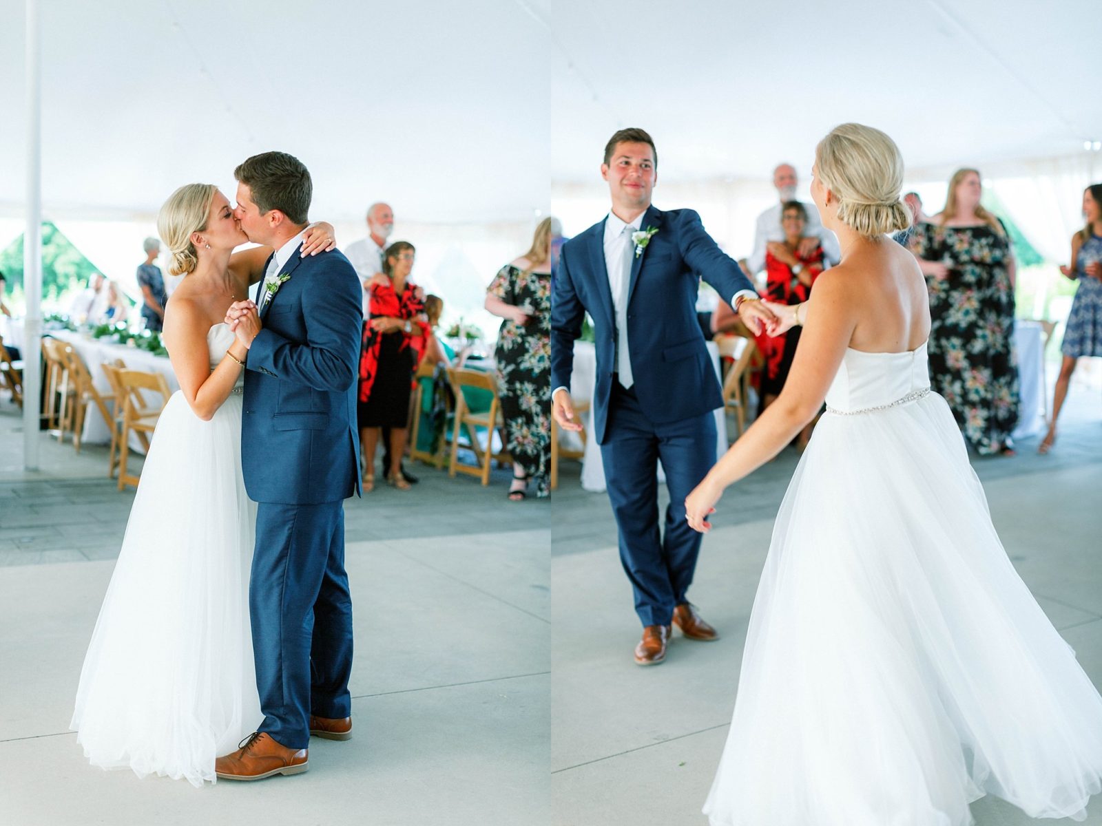 Organic, Preppy Northern Michigan Wedding - Carrie House Photography