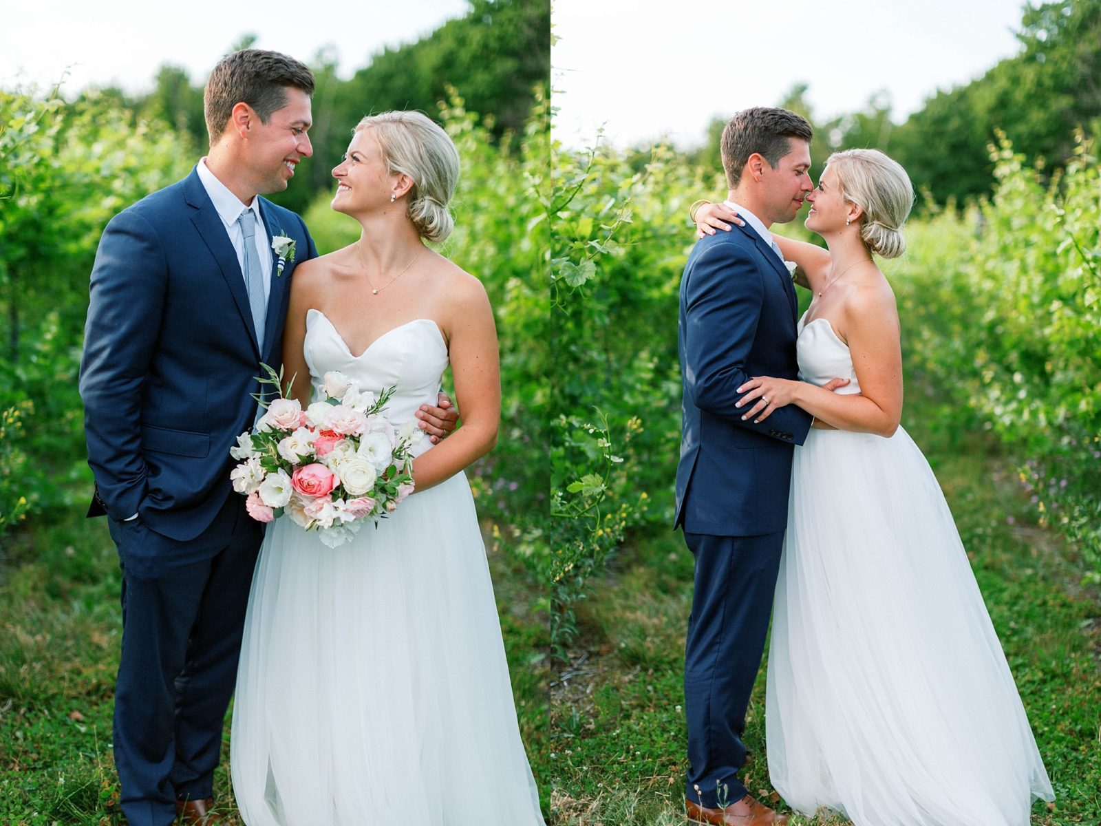 Organic, Preppy Northern Michigan Wedding - Carrie House Photography